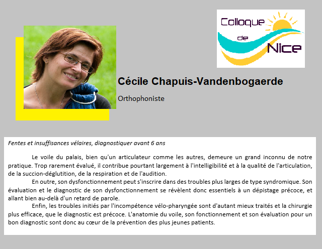 Cécile Chapuis-Vandenbogaerde | www.sdo06.fr